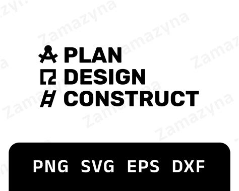 Plan Design Construct Svg Build House Cute Vector Architect Interior Room Quote Architecture