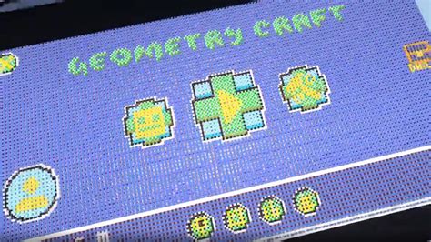 Minecraft Player Spends Six Months Recreating Geometry Dash In Game
