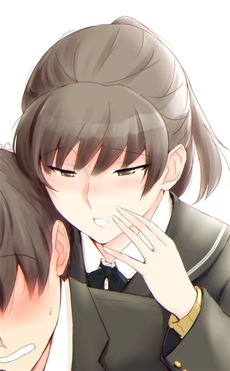 Tsukahara Hibiki And Tachibana Junichi Amagami Drawn By Sasakiakira