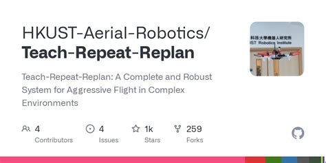 Issues HKUST Aerial Robotics Teach Repeat Replan GitHub