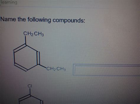 Solved Name The Following Compound