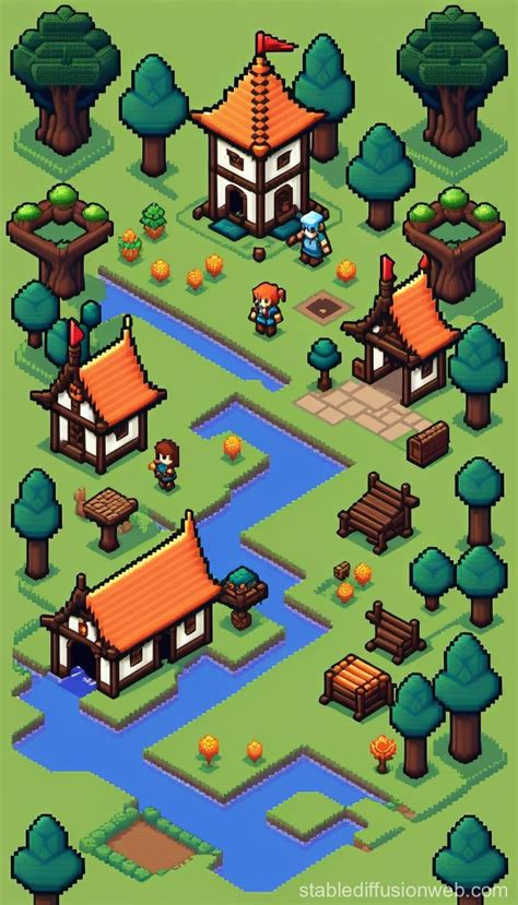 Cute Rpgs Geographical Guide Stable Diffusion Online