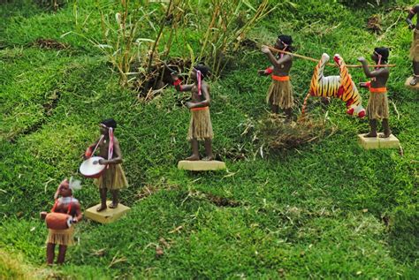 미니어처 부족 호랑이 사냥 사진 배경 및 무료 다운로드를위한 그림 Pngtree