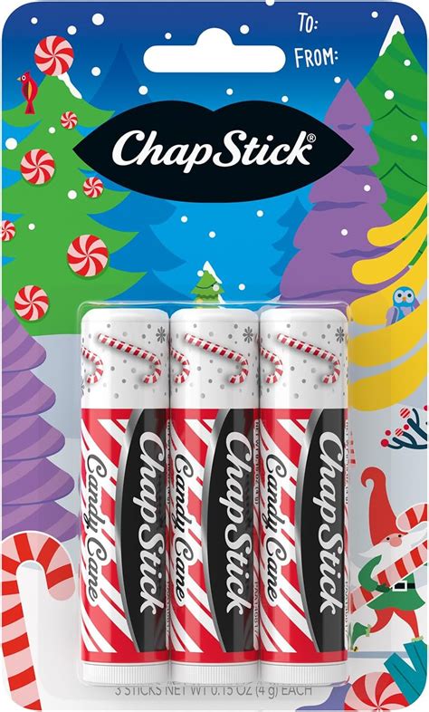Chapstick Bulk Lip Balm Candy Cane Lip Care Tubes 045 Oz 216 Ct Case Beauty