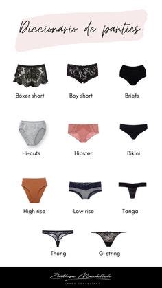 Tipos De Calzones Para Mujer