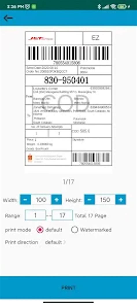 Print Label Para Android Descargar