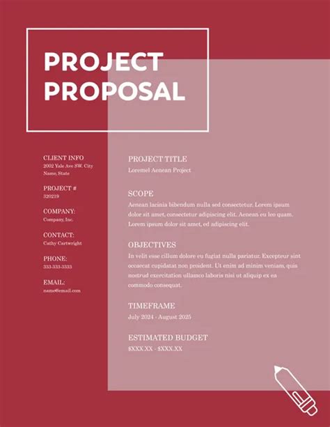 Artist Made Propsal Design Templates Shutterstock