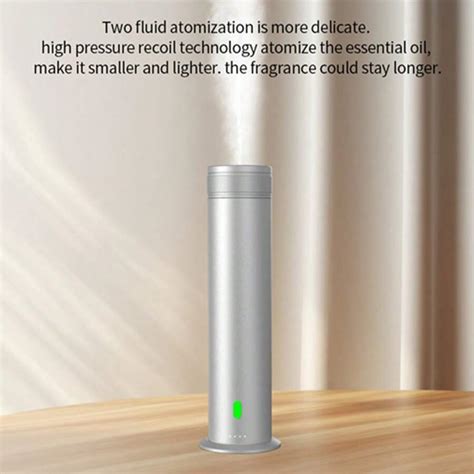 Cylindrical Commercial Diffuser Remote Controlled Column Diffuser Waterless Diffuser Cold Air