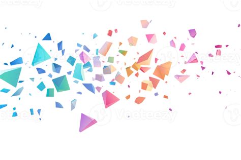 Colorful Geometric Shapes Creating Dynamic Energy 58033190 Png