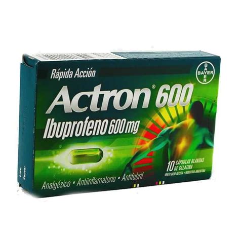 Actron 600mg X20cap