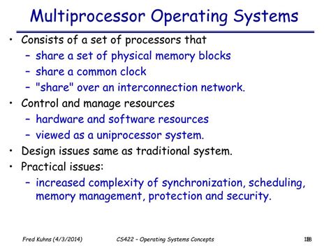 Ppt Cs 422s Operating Systems Organization Introduction Powerpoint Presentation Id775197