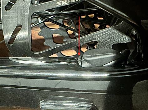 Rail 750Wh Rail Speed Sensor Cable Guide Correctly Installed EMTB Forums