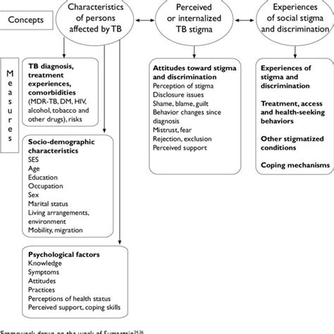 Tuberculosis RelaTed STigma STudy ConcepTual Framework Download Scientific Diagram