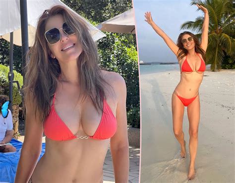 Elizabeth Hurley Shares Her Legendary Bikini Posing Tips And Theyre