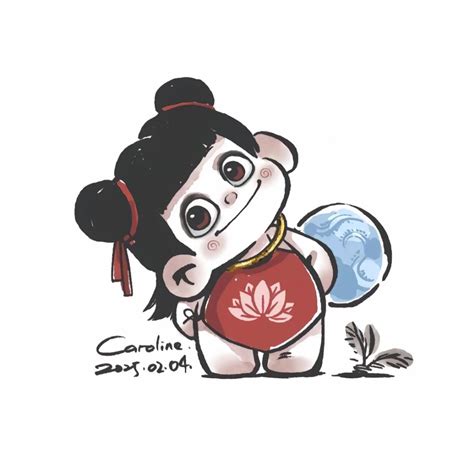 敖丙和哪吒图片萌图 抖音