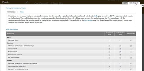 how to enable the contact module in drupal 7 inmotion hosting