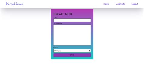 Github Dharsanaa16notesapplication A Simple Note Taking Application