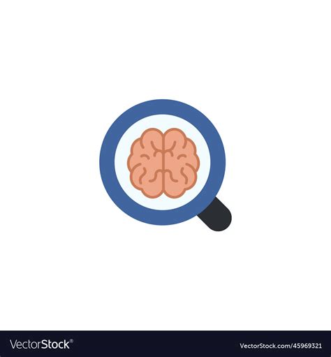 Cognitive Science Creative Icon From Artificial Vector Image