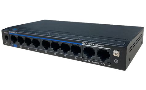 8 Port Fe Poe 2 Port Gigabit Ethernet Switch