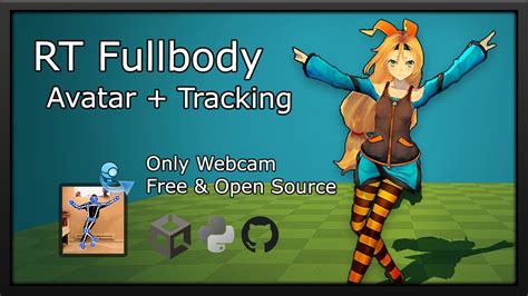 Full Body Tracking With Avatar Via Webcam Google MediaPipe Pose Unity Open Source YouTube