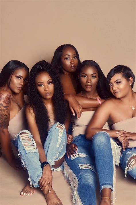 Beauty Photoshoot With Friends Black Friend Photoshoot Black Women