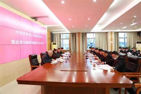 分宜法院召开党史学习教育专题民主生活会澎湃号·政务澎湃新闻 The Paper