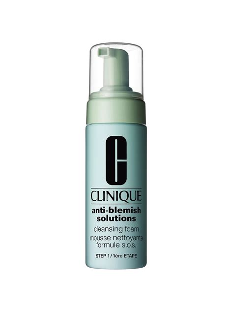Clinique Anti-Blemish Solutions Cleansing Foam, 125ml at John Lewis ...