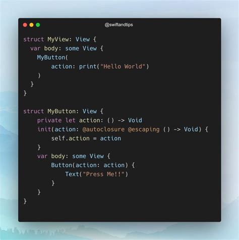 Pedro Rojas On Linkedin You Can Use Autoclosure To Automatically Wrap