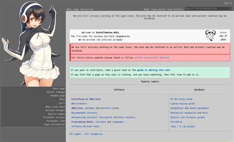 Install Gentoo Wiki Grey