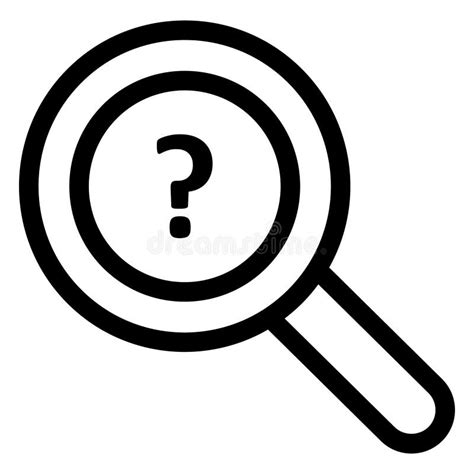 Find Problem Isolated Vector Icon Which Can Easily Modify Or Edit