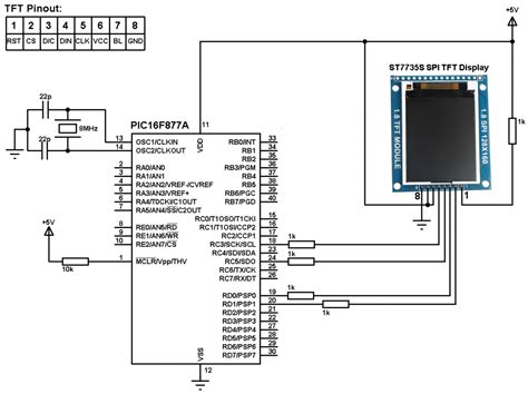 Tft Lcd Circuit Diagram