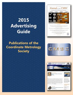 Fillable Online Cmsc Advertising Guide BCMSCb Cmsc Fax Email Print PdfFiller