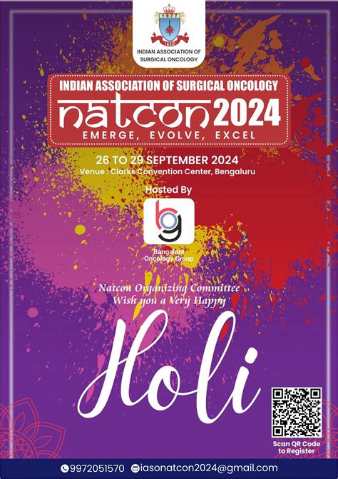 Dr Sandeep Nayak On Linkedin Iasonatcon202 Surgicaloncologyconference Natconbengaluru2024