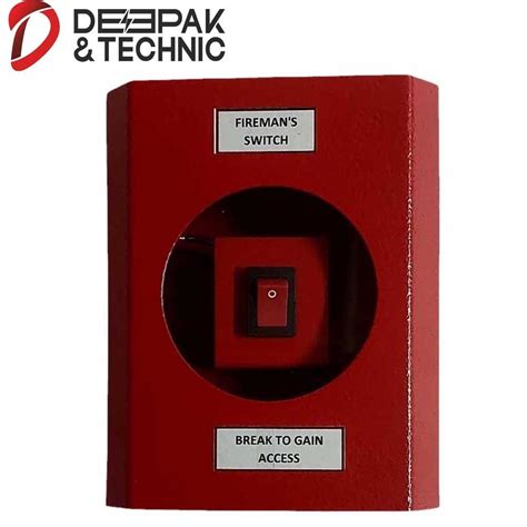 Mild Steel Fireman Switch For Elevators Lifts 240v At ₹ 350 Piece In