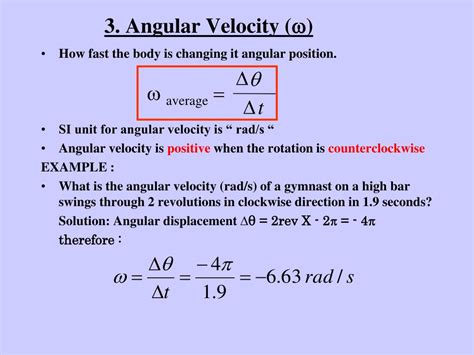 PPT Angular Kinematics Rotational Motion PowerPoint Presentation Free Download ID 4775711