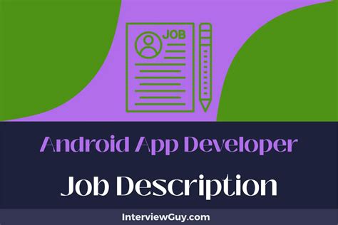 Android App Developer Job Description Updated For 2026