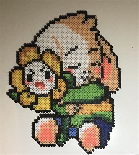 Some Asriel Perler Beads Ive Been Working On 5 Hours Of My Life Well
