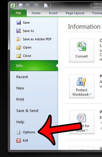 How To Hide The Scroll Bars In Excel 2010 Solve Your Tech