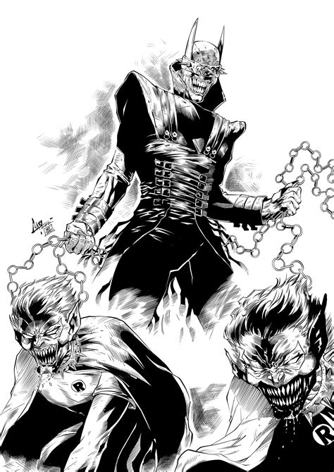 The Batman Who Laughs Coloring Pages The Batman Who Laughs Coloring Pages