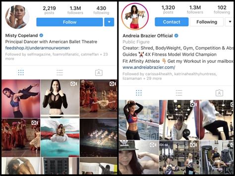 Best Female Fitness Instagram Accounts At Santos Long Blog