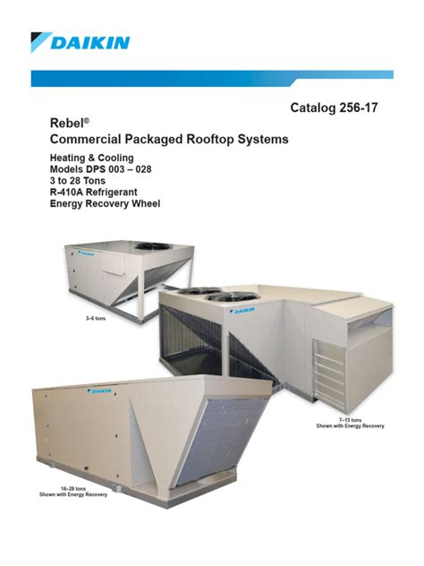 Rtu Systems Cutsheet Pdf Air Conditioning Heat Pump