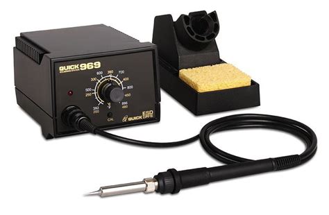 Quick 969 Esd Lead Free 60 Вт Паяльная станция Купить в Электрон комплект