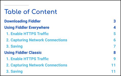 Capturing A Fiddler Trace