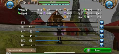 returning user question regarding mage stats skills r toramonline