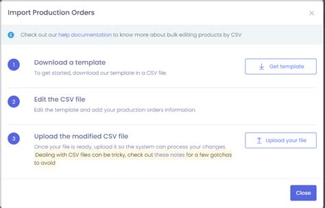 Importing Orders With A Csv File Qoblex