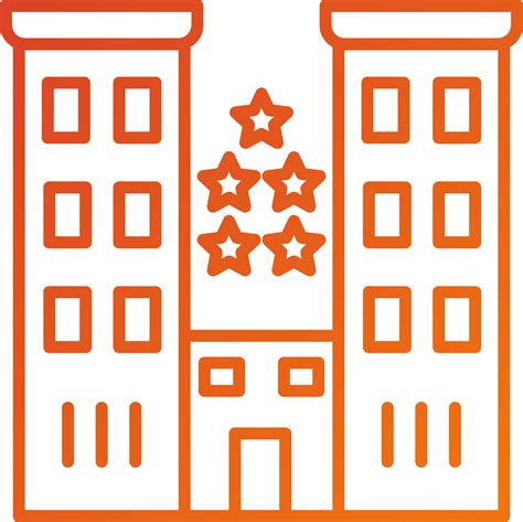 Luxury Hotel Icon Style 21646473 Vector Art At Vecteezy