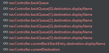 Get Navigation Component Destinations In Back Stack Android Kotlin
