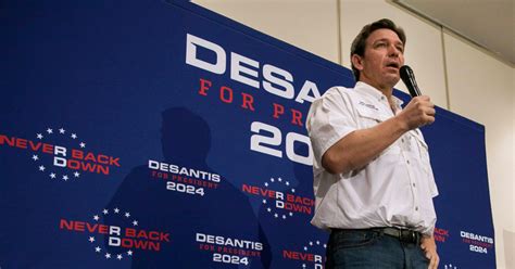 Ron Desantis Replaces His Campaign Manager As He Reboots His
