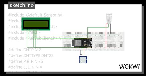 Exam TP IOT Wokwi ESP STM Arduino Simulator