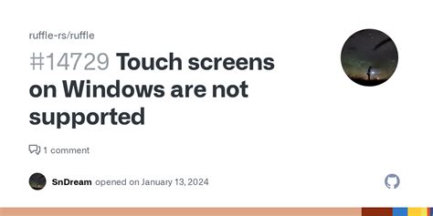 Touch Screens On Windows Are Not Supported · Issue 14729 · Ruffle Rs